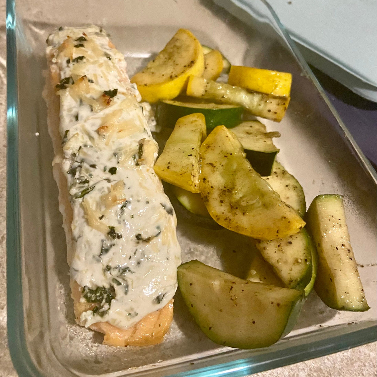 Basil Parmesan Salmon – WeightWise